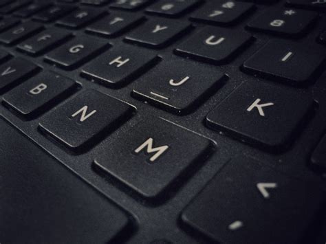 Flat Symbol On Keyboard Computer