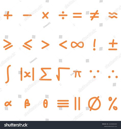 15476 수학x기호 이미지 스톡 사진 및 벡터 Shutterstock