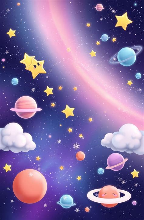 🔥 Free Download Cute Galaxy Wallpaper By Wendyk69 Wallpapersafari