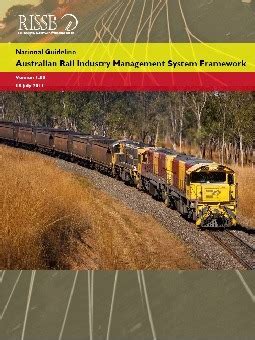Guideline Australian Rail Industry Management System Framework Rail Industry Safety And