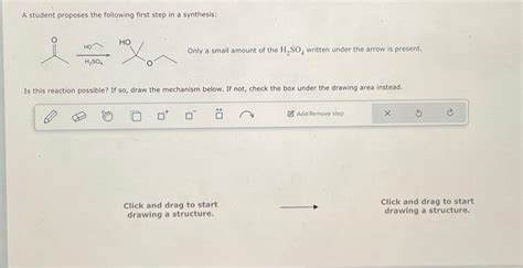 Solved A Student Proposes The Following First Step In A Chegg