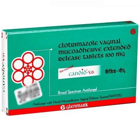 CLOTRIMAZOLE 100MG VAGINAL MUCOADHESIVE EXTENDED RELEASE TABLETS At Best Price In Nagpur