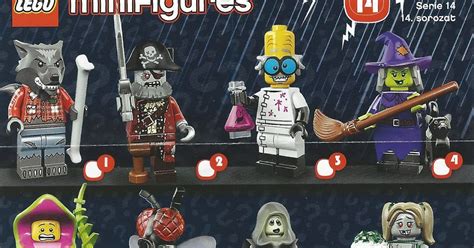 The Minifigure Collector Lego Minifigures Series 14 Monsters Rarity