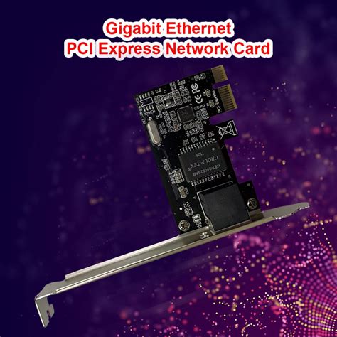 기가비트 이더넷 Pci 익스프레스 네트워크 카드 Pcie Rj45 Lan 어댑터 10 100 1000mbps