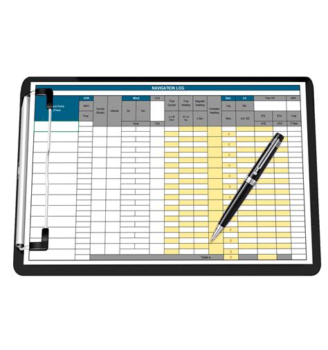 Flight Planner Nav Log Navigation Log Flight Planner Nav Log Navigation Log