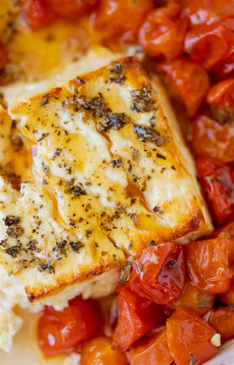 Baked Feta Cheese Dip Recipe The Clean Eating Couple