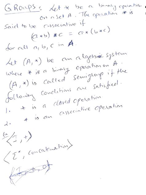 Algebraic Structures Notes 2 Pdf