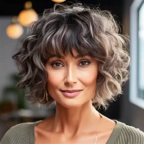 35 Flattering Hairstyles For Women Over 60 With Bangs Medium Length