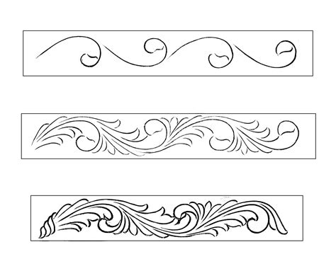 Free Swivel Knife Pattern — Aldens School Of Leather Trades Leather
