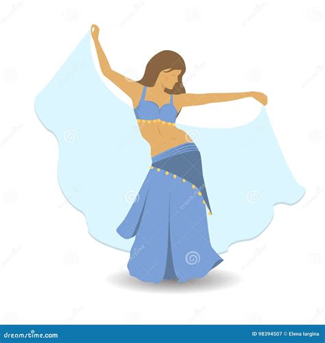 Belly Dancer Illustration