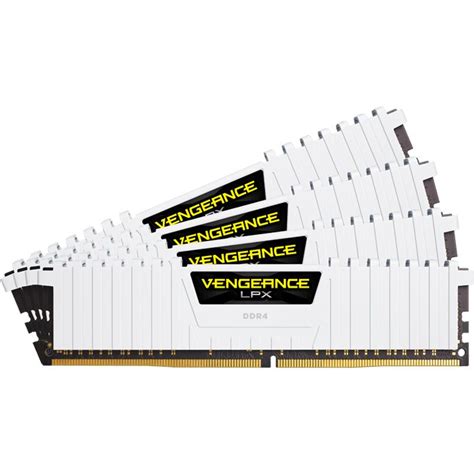 32gb Corsair Vengeance Lpx Weiß Ddr4 2666 Dimm Cl16 Quad Kit Ddr4 2666 Pc4 21300u