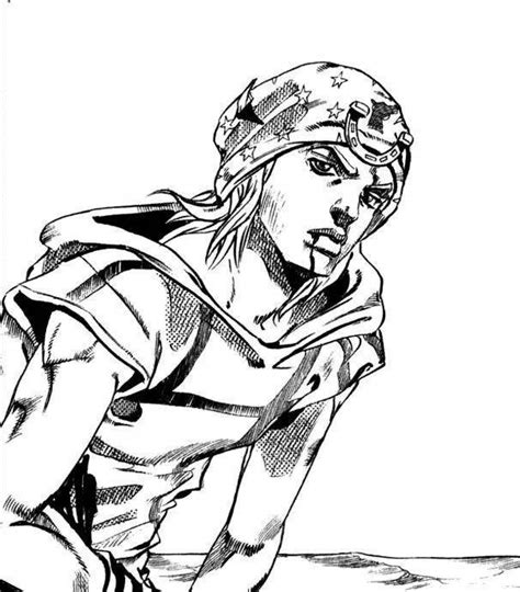 Нарисовать джонни джостара