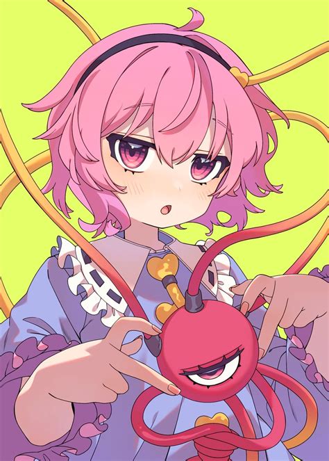 Komeiji Satori Touhou Drawn By E Sdss Danbooru