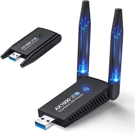 Zexmte Ax1800 Wifi 6 Adapter Usb 3 0 Dual Band 2 4ghz 5ghz Pc Desktop Wifi Receiver