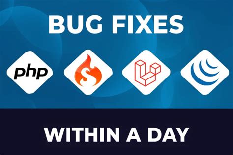 I Will Fix Bugs Of Php Codeigniter Laravel Javascript And Mysql For