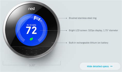 Brick O Lore Nest Learning WiFi Thermostat
