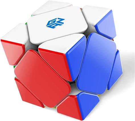 Gan Skewb Magnetic Cube Speed Cube Skewb Toy Puzzle Puzzle Game 32 Magnets Improved Version
