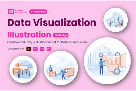 Data Visualization Illustration Design Graphic By Alwichabib · Creative Fabrica