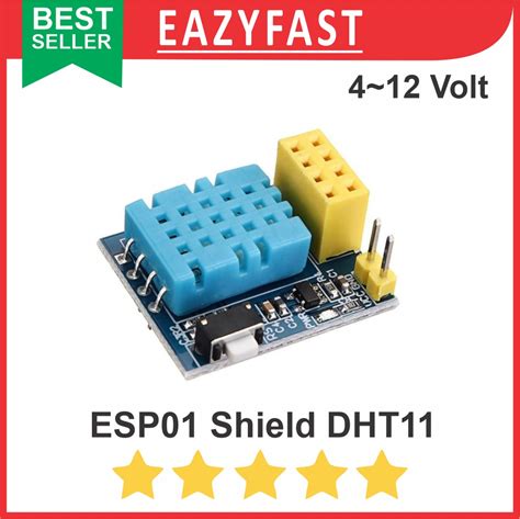 Esp8266 Esp01 Dht11 Board Temperature Humidity Sensor Wifi Iot Module