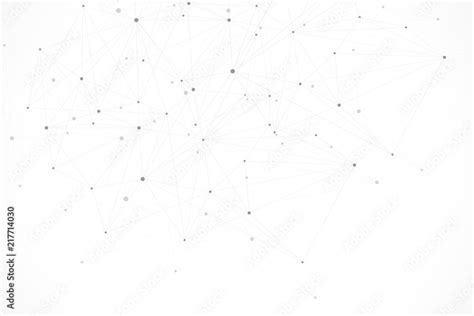 Simple Geometric Abstract Vector Illustration Technology Background