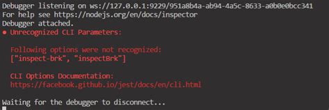 Error When Trying To Debug Jest Test In Webpack Repo · Issue 6515