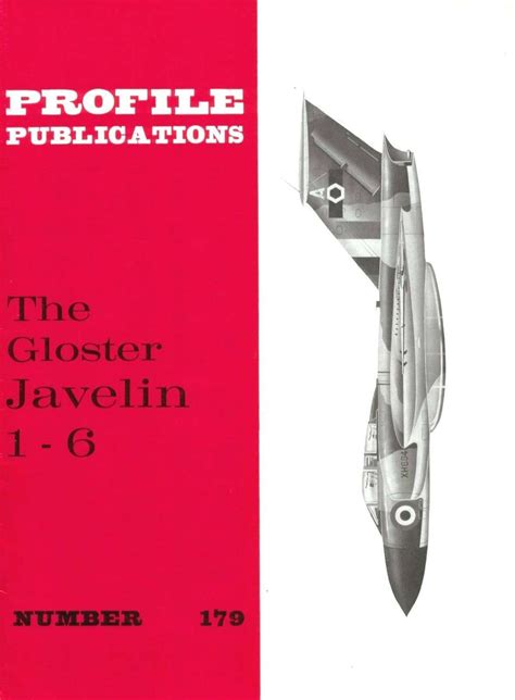 Gloster Javelin 1 6 Profile 179 22 Pages Cutaway G A Colour Pics Download