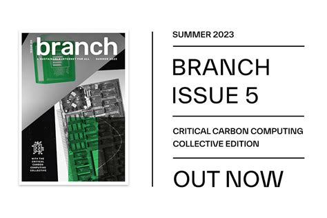 Branch Issue 5 Critical Carbon Computing Green Web Foundation