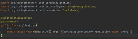 springboot实现重试机制 springboot 重试 csdn博客