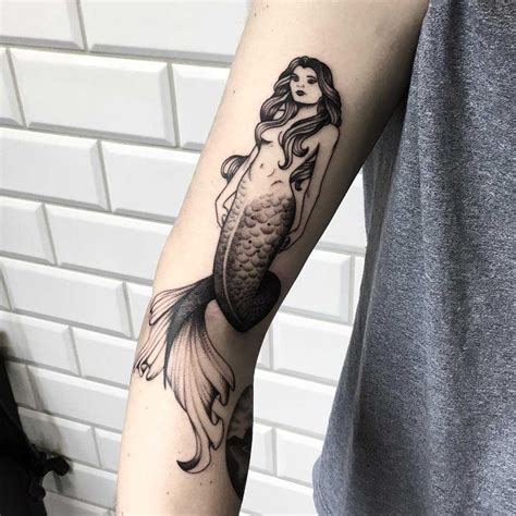 Mermaid Rib Cage Tattoos