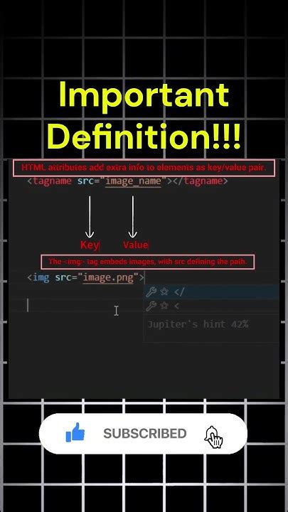 Html Attributes Web Tech Shorts Viralshorts Coding Youtube