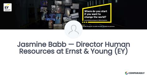 Jasmine Babb — Director Human Resources At Ernst And Young Ey Comparably