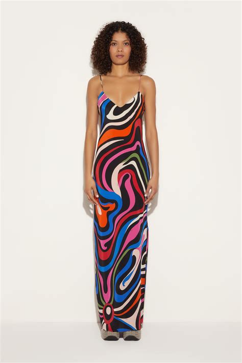 Pucci Dress Geometric Print Dress And More Pucci
