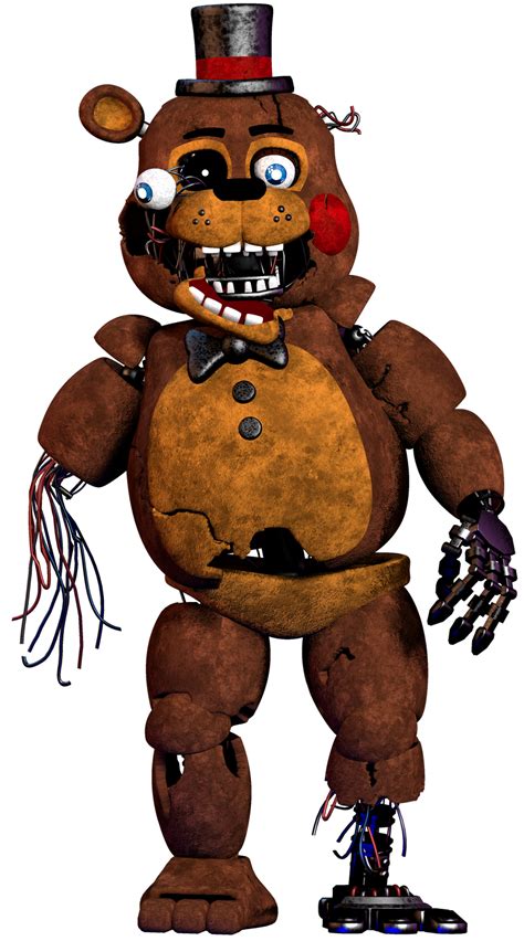 Withered Toy Freddy By Zekerobets1987 On Deviantart