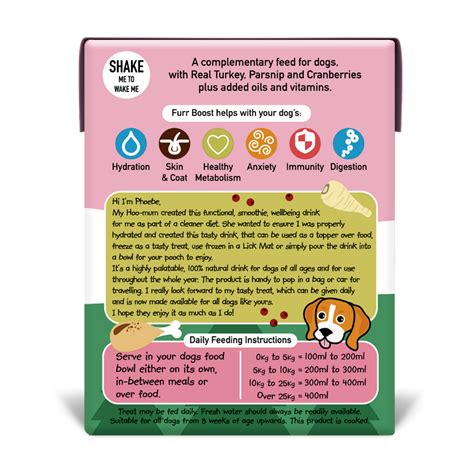 Turkey Parsnip And Cranberry Carton 400ml Turkey Parsnip And Cranberry Carton 400ml