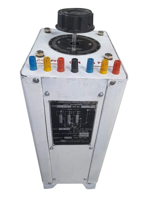 0 10amps 10amps Three Phase Variable Autotransformer At ₹ 10000 Piece