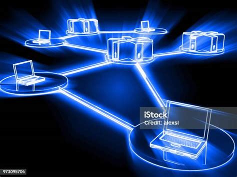Computer Network Internet Cloud Computing Big Data Technology Stock