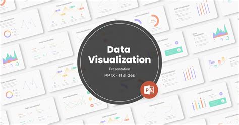 data visualization powerpoint presentation incl data visualisation and statistic envato