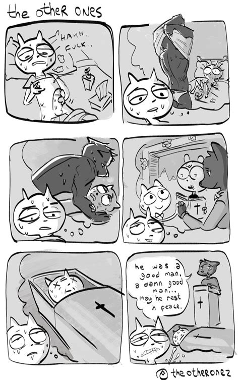 Rule 34 Absurd Res Coffin Comic Death Dialogue Domestic Cat Dottelk