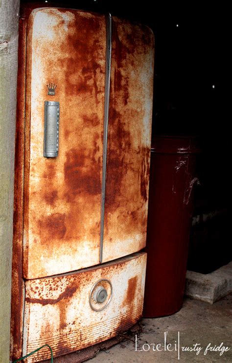 Lorelei Bennett Photography Rusty Old Fridge
