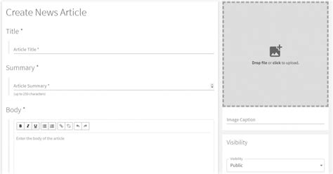 Creating A News Article Center For Babe Engagement
