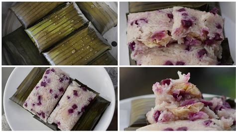 ကန်စွန်းဥငှက်ပျောသီး ကောက်ညှင်းထုပ်😋 Youtube