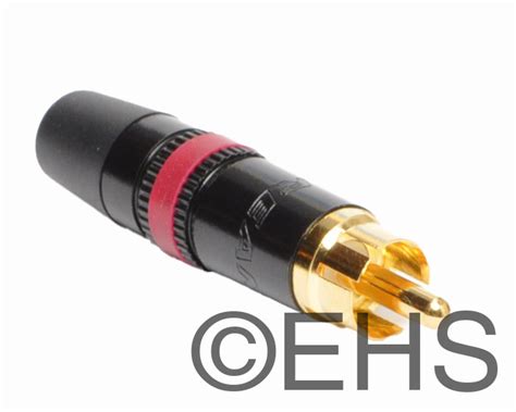 Rean NYS373-2 RCA Black/Gold - Red- Event Horizon & Services