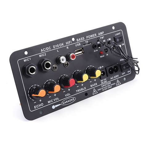 Ampli Full Bass Subwoofer Amplifier Mini Bluetooth 10 Inci Amplifiers