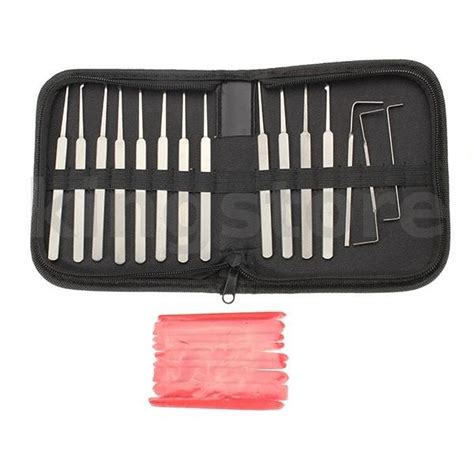 Daniu 12pcs Lock Picks Tools Set Lock Opener Locksmith Tools Various