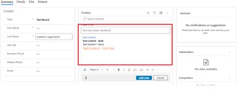 Dynamics 365 Rich Text Editor Wave 2