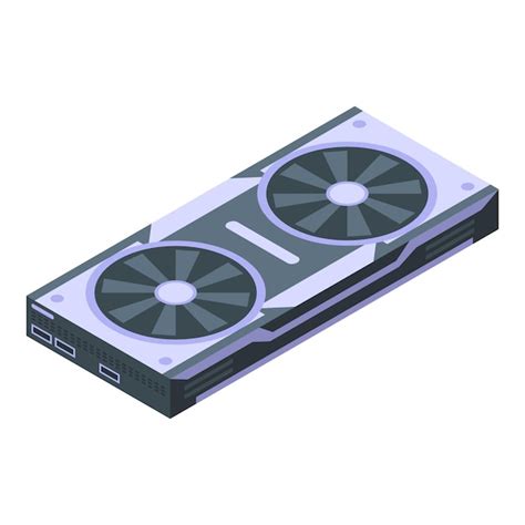 Premium Vector Computer Graphic Card Icon Isometric Of Computer Graphic Card Vector Icon For