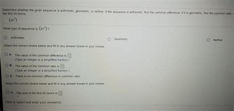 Solved Determine Whether The Given Sequence Is Arithmetic Chegg