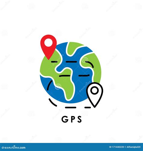 Global Positioning System Gps Tracking Services Navigation Concept Navigate Mapping