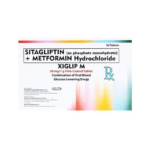 Xiglip Xiglip M 50mg 1g Film Coated Tablet Sold Per Piece [prescription Required] Watsons