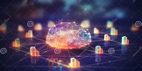 Cloud Computing Concept With Prominent Cloud Icon Surrounded By Global
